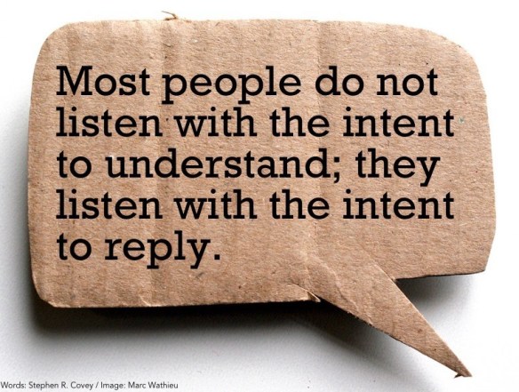great listeners do not